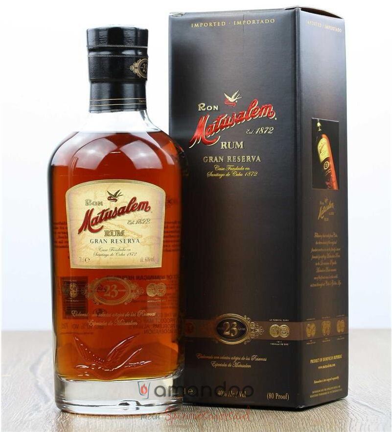 Matusalem 23 Years Gran Reserva + GB 0,7l