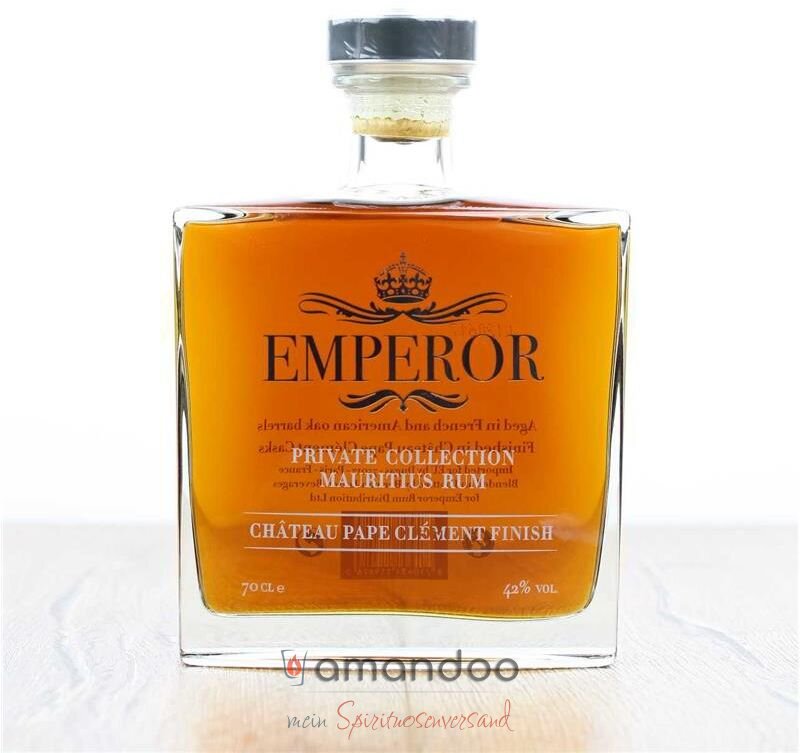 Emperor Mauritian Rum PRIVATE COLLECTION Château Pape Clément Finish