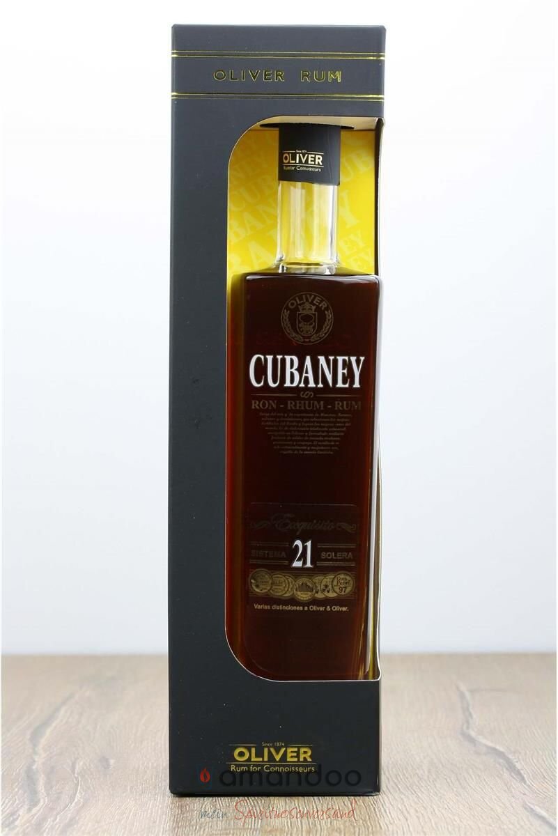 Ron Cubaney EXQUISITO 21 Años Solera 0,7l